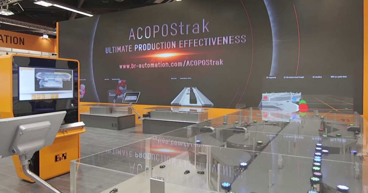 HMI 2018: B&R zeigt neues Transportsystem Acopostrak | FACTORY
