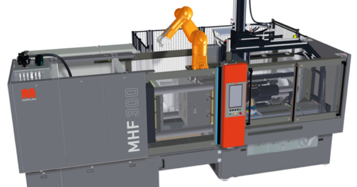 FACTORY | DKT 2018: Maplan kombiniert Gummispritzguss mit Robotik
