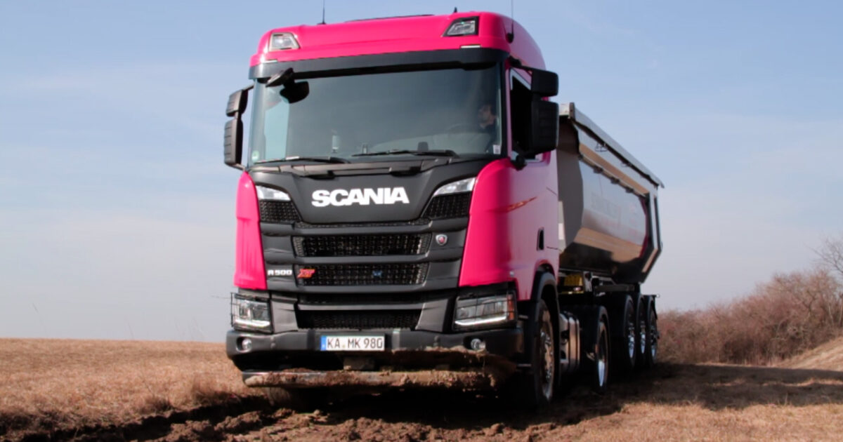 Scania XT 500 Kippsattel im Test | TRAKTUELL