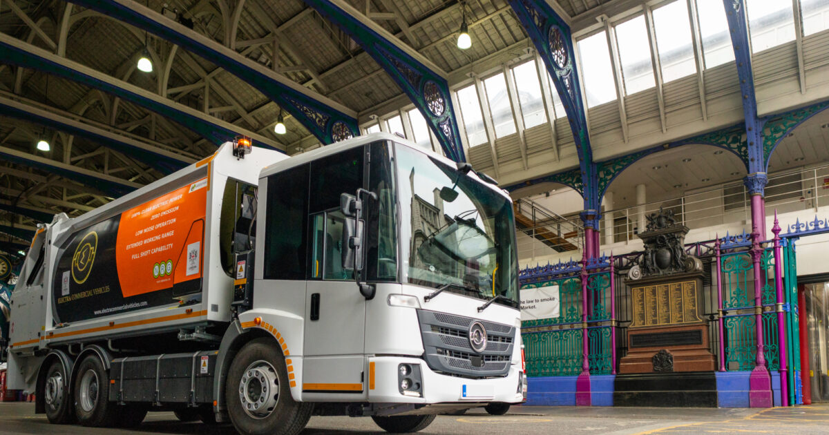 WMW | City of London Trials UK’s First All-Electric Refuse Collection…